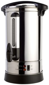 prochef pu35 professional stainless steel 35 cup insulated hot water urn