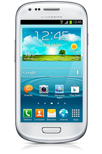 Samsung Galaxy S3 Mini GT-i8200 Factory Unlocked Cellphone, International Version, 8GB, White