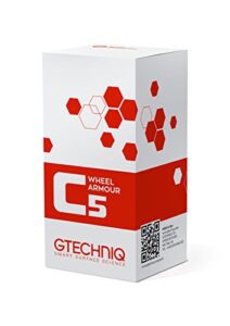 gtechniq - c5 wheel armour - long term protection for wheels and rims (1-2 years), repels brake dust and contaminants, safe on brake calipers, withstands temperatures up to 1112f (30 milliliters)