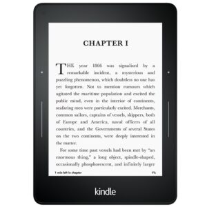 kindle voyage e-reader, 6" high-resolution display (300 ppi) with adaptive built-in light, pagepress sensors, wi-fi - includes special offers