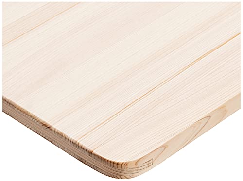 Shun Cutlery Medium Hinoki Cutting Board, 15.75" x 10.75" Medium Wood Cutting Board, Medium-Soft Wood Preserves Knife Edges, Authentic, Japanese Kitchen Cutting Board