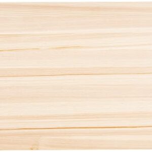 Shun Cutlery Medium Hinoki Cutting Board, 15.75" x 10.75" Medium Wood Cutting Board, Medium-Soft Wood Preserves Knife Edges, Authentic, Japanese Kitchen Cutting Board