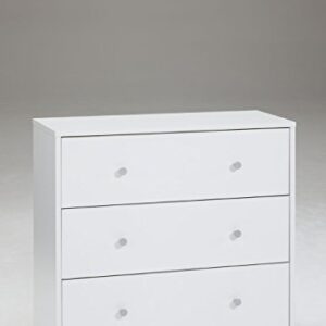 Tvilum Portland 3 Drawer Chest, White