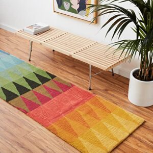 Momeni Rugs Delhi Collection Area Rug, 2'3" x 8' - Runner, Multicolor Red