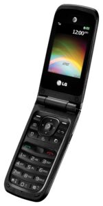 lg a380, black (at&t)