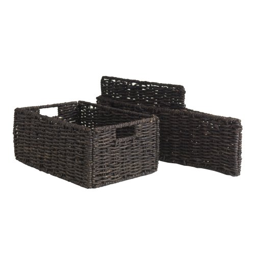 Winsome Granville, Medium Basket, Chocolate