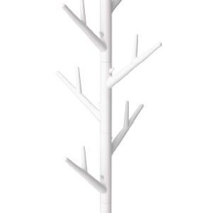 YAMAZAKI home Branch Glass Stand-Tree Holder Cup Organizer, 13.40 x 6.30 x 6.30 inches, White