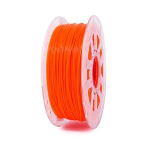 gizmo dorks 1.75mm pla filament 1kg / 2.2lb for 3d printers, fluorescent orange (uv light)