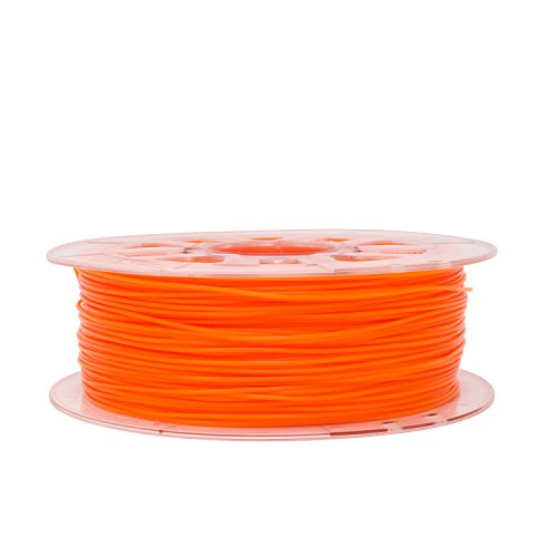 Gizmo Dorks 1.75mm PLA Filament 1kg / 2.2lb for 3D Printers, Fluorescent Orange (UV Light)