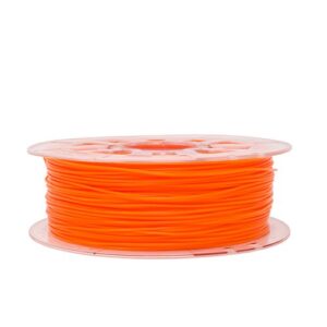 Gizmo Dorks 3mm (2.85mm) PLA Filament 1kg / 2.2lb for 3D Printers, Fluorescent Orange (UV Light)