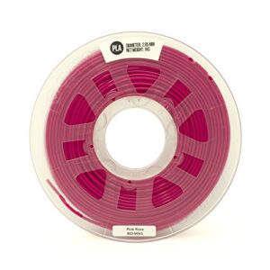 Gizmo Dorks 3mm (2.85mm) PLA Filament 1kg / 2.2lb for 3D Printers, Pink Rose