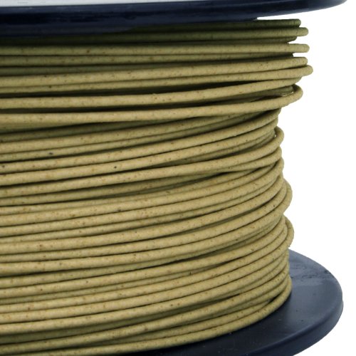 Gizmo Dorks 3mm (2.85mm) Wood Filament 1kg for 3D Printers, Natural