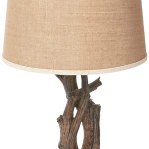 Stein World Furniture Cusworth Table Lamp, Antique Wood