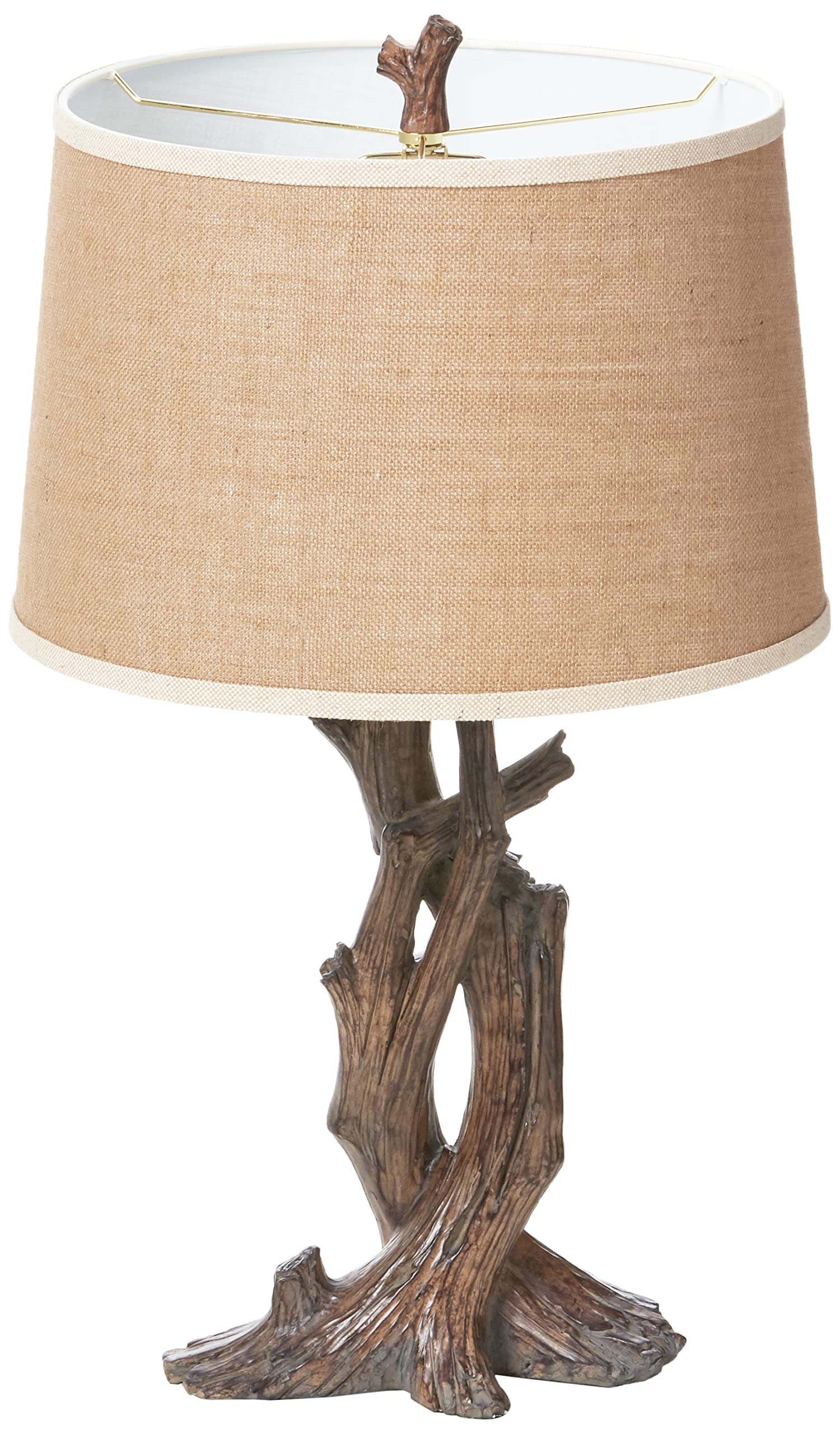 Stein World Furniture Cusworth Table Lamp, Antique Wood