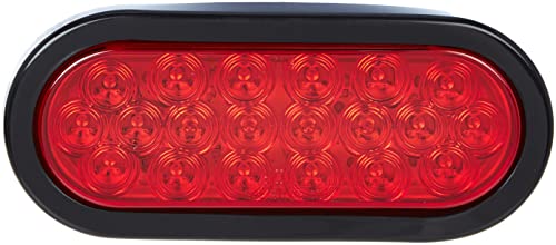 Buyers Products 5626520 6 Inch Red Oval Stop/Turn/Tail Light With 20 LEDs Kit