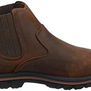 Skechers Men's Relaxed Fit Segment-Dorton, Dark Brown, 8.5 D - Medium