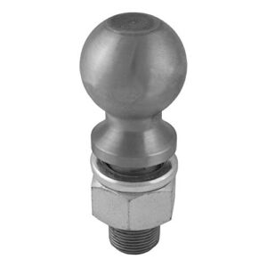 curt 40085 raw steel trailer hitch ball, 30,000 lbs, 2-5/16-inch diameter, 1-1/4 x 2-5/8-inch shank