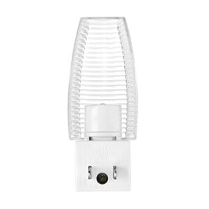 Maxxima MLN-16 LED Plug in Night Light - Features Auto Dusk to Dawn Sensor 5000K Daylight, 5 Lumens, Ideal for Bedroom, Bathroom, Hallway, and Senior Living Use - 4 Pack