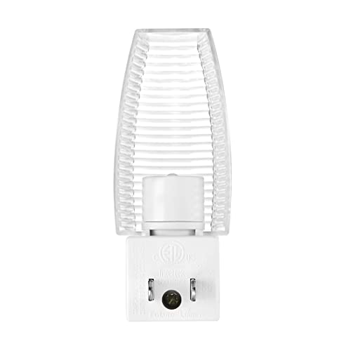 Maxxima MLN-16 LED Plug in Night Light - Features Auto Dusk to Dawn Sensor 5000K Daylight, 5 Lumens, Ideal for Bedroom, Bathroom, Hallway, and Senior Living Use - 4 Pack