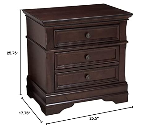 Coaster Furniture Traditional Nightstand Cappuccino 203192