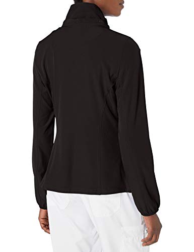 HeartSoul Women's Break On Through in Da Hood Warm-Up Jacket, Black, Medium