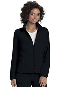 heartsoul women's break on through in da hood warm-up jacket, black, medium