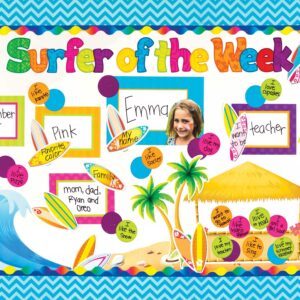 Teacher Created Resources Surf's Up Funtastic 4-Inch Letters Combo Pack (5518)