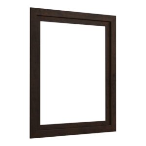 kohler k-99663-24-1wb poplin medicine cabinet surround, 24-inch, claret suede