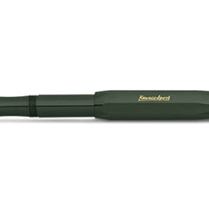 Kaweco 10000488 Fountain Pen, F, Fine Point, Classic, Sports, Green