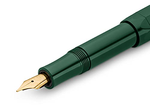 Kaweco 10000488 Fountain Pen, F, Fine Point, Classic, Sports, Green