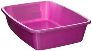 medium cat pan - 16 in. x 12 in. x 4 in. (colors may vary)