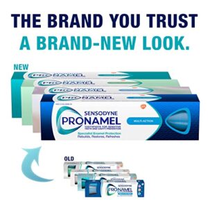 Sensodyne Pronamel Daily Protection Enamel Toothpaste for Sensitive Teeth and Cavity Protection, Sensitivity Protection and Cavity Protection, Mint Essence - 4 Ounces