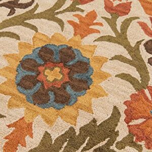 Momeni Rugs Tangier Collection Area Rug, 2'3" x 8' Runner, GOLD