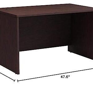 Bush Business Furniture Series C 48W x 30D Shell Desk in Mocha Cherry