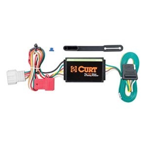 curt 56215 vehicle-side custom 4-pin trailer wiring harness, fits select honda crosstour