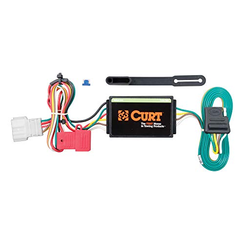 CURT 56215 Vehicle-Side Custom 4-Pin Trailer Wiring Harness, Fits Select Honda Crosstour