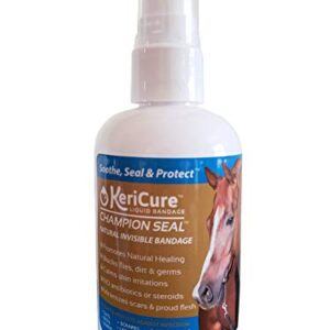 KeriCure 4 oz Champion Seal Spray on Liquid Bandage for Horses/Large Animals