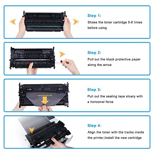 Cool Toner Compatible Toner Cartridge Replacement for HP 78A CE278A Toner for HP P1606dn 1536dnf MFP M1536dnf 1606dn P1606 P1566 P1560 Toner Cartridge Printer Ink (Black, 2-Pack)