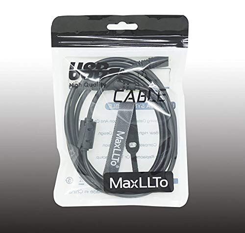 MaxLLTo 5ft Extra Long USB Data Battery Power Charger Cable Cord Lead for Nikon Coolpix S6500 S6000, S6100, S6150, S6200, S6300, S6400, S6600, S6800, S8000, S8100, S8200,S9050, S9100, S9200, S9300, S9400, S9500