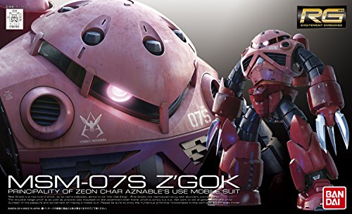 Bandai Hobby #16 Real Grade 1/144 Char's Z'Gok Model Kit