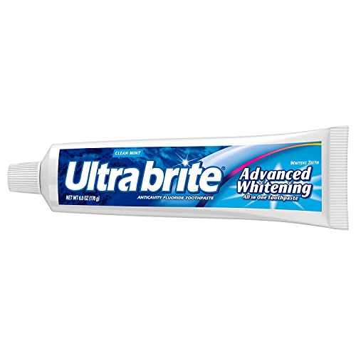 Ultra Brite Advanced Whitening Toothpaste - 6 oz - 2 pk