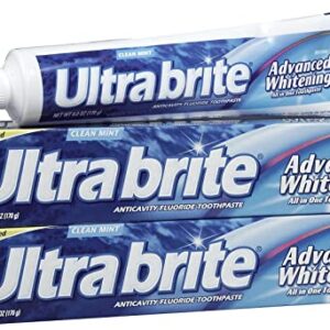 Ultra Brite Advanced Whitening Toothpaste - 6 oz - 2 pk