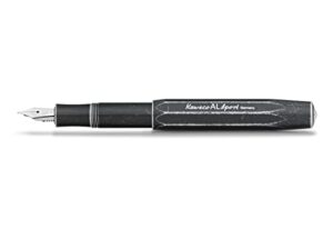 kaweco al sport fountain pen stonewashed black f