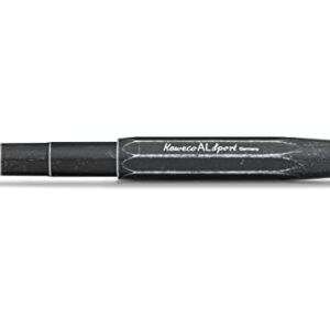 Kaweco AL SPORT Fountain Pen Stonewashed Black F