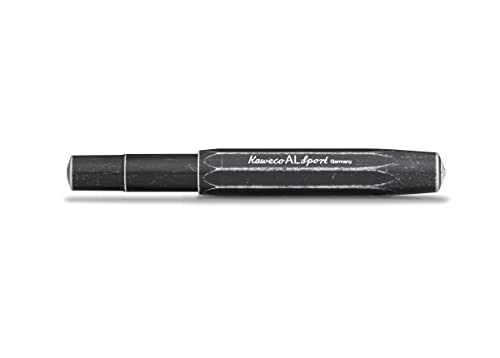 Kaweco AL SPORT Fountain Pen Stonewashed Black F