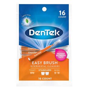 dentek easy brush - 16 ct - 2 pk