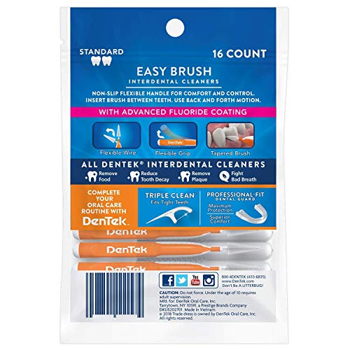 DenTek Easy Brush - 16 ct - 2 pk