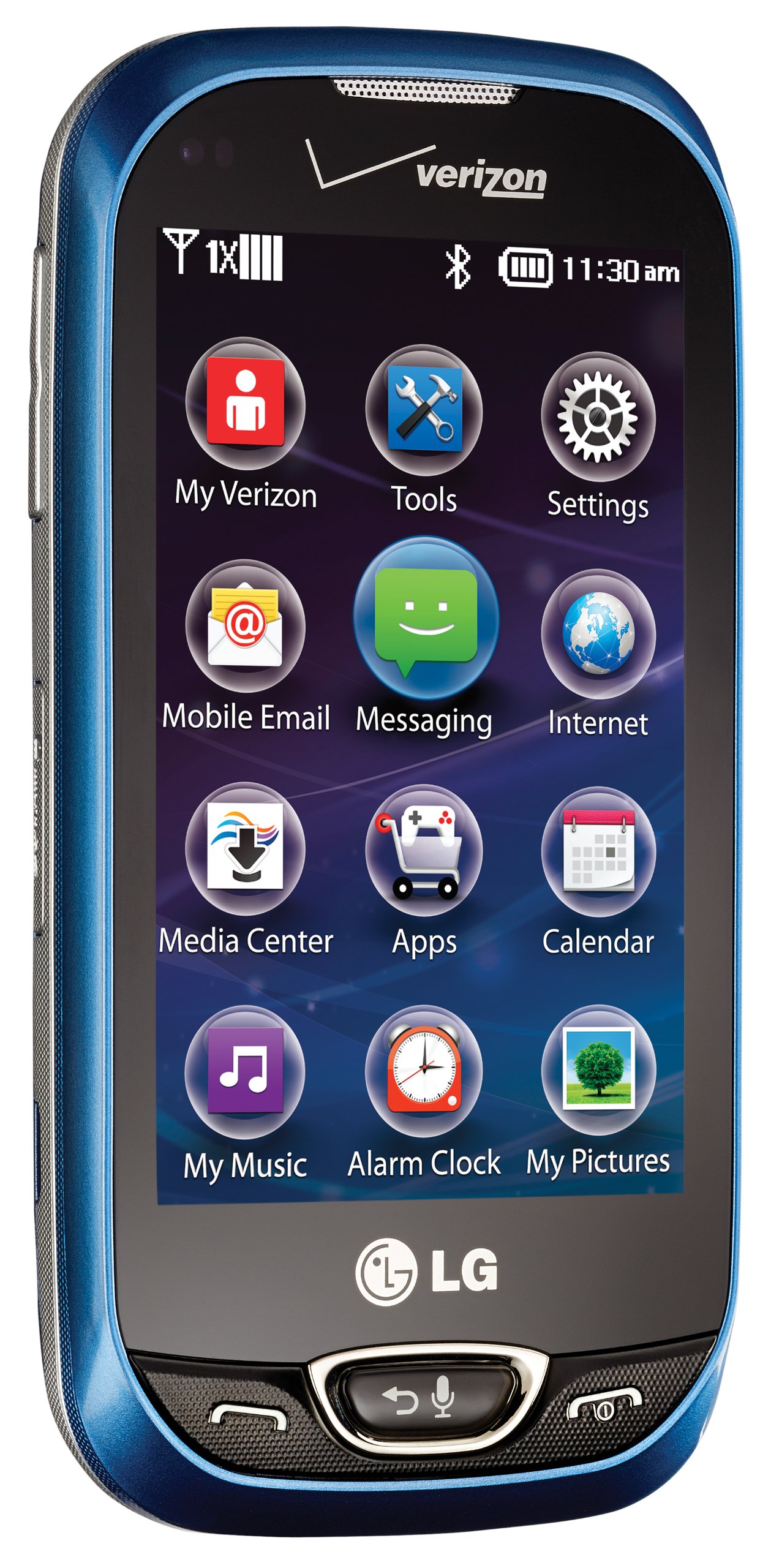 LG Extravert 2, Blue (Verizon Wireless)