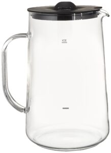 capresso 6624 ice tea glass pitcher, 80 oz. (2.5 qt.)