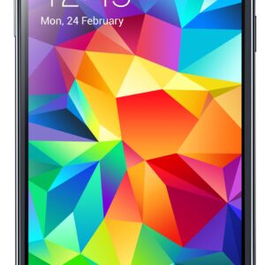 Samsung Galaxy S5 G900FD DUOS 4G LTE 16GB Unlocked GSM Dual-SIM Quad-Core Smartphone - Retail Packaging - Black